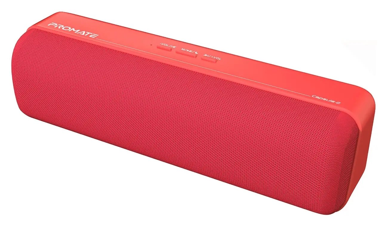 Портативная акустика Promate Capsule-2 6 W (capsule-2.red) Red купить в ...