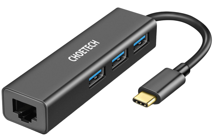 Купити Мережева карта Choetech Usb Type C Hub U02 ціна в Києві