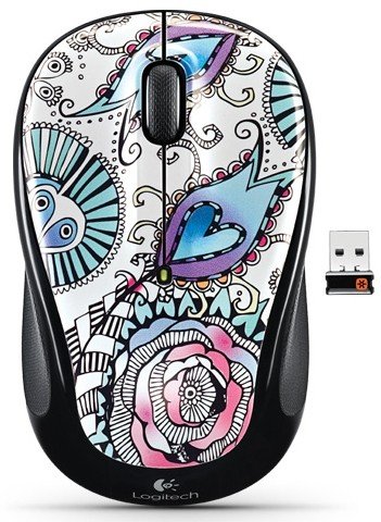 Купить Мышка Logitech Wireless Mouse M325 Floral Foray - цена в ...