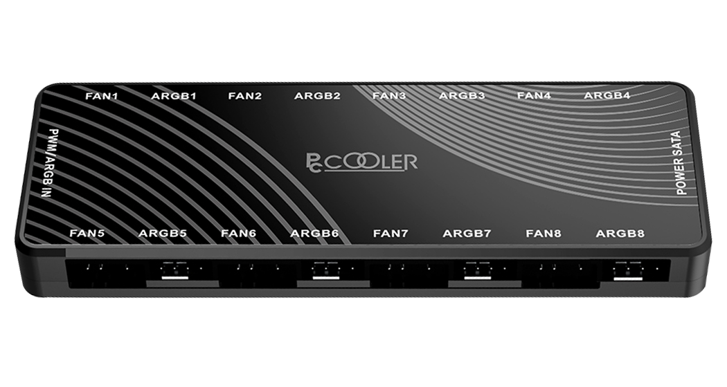 Купить Хаб для вентиляторов PCCooler ARGB Hub-H01 - цена в Харькове ...