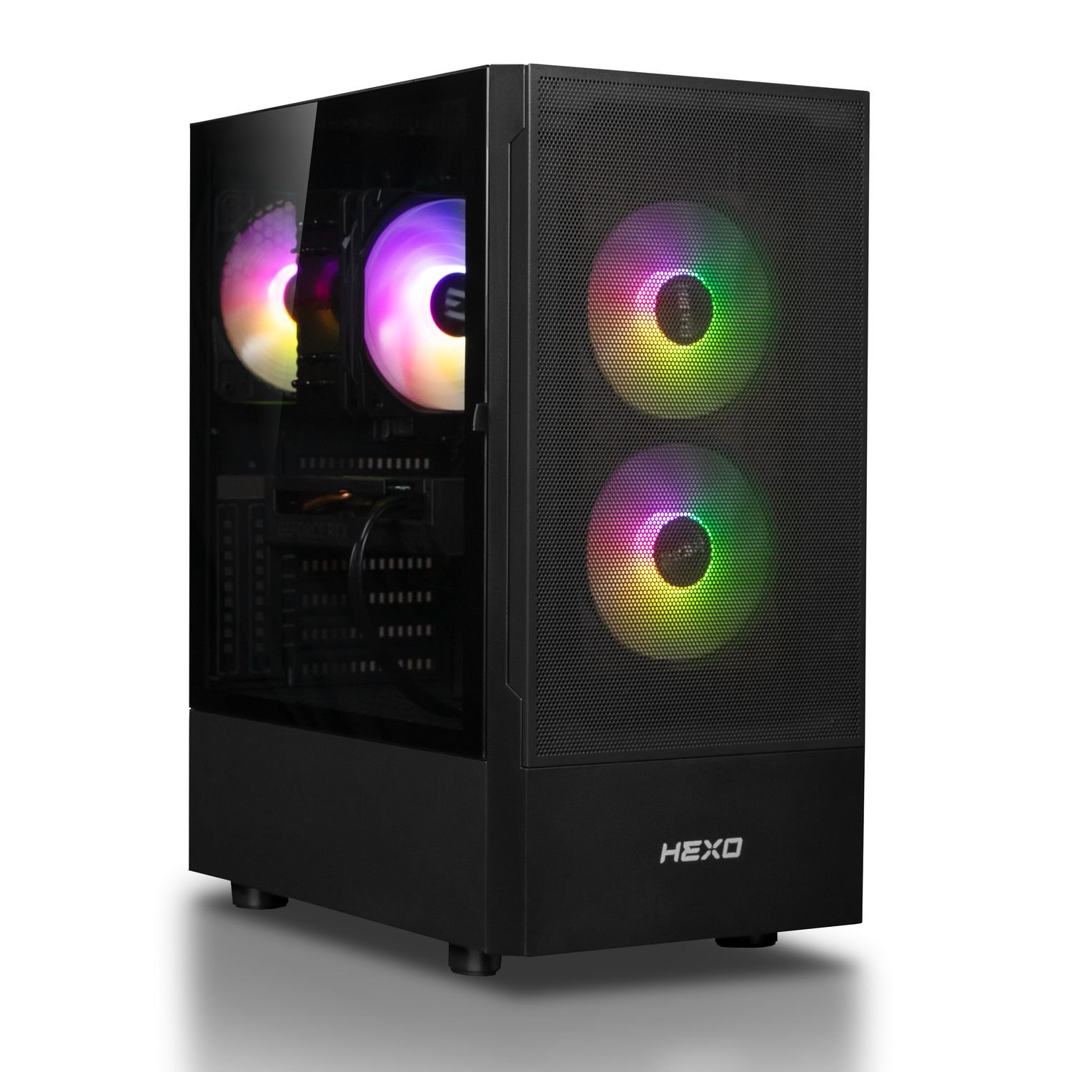 Купити Комп'ютер HEXO Gaming RTX4060 Pro+ (HGP-7500FN4060-D532S1TBKSH) Black/Shadow - ціна в ...