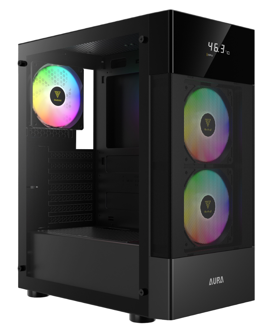 Продати Корпус Gamdias AURA GC5 ARGB Tempered Glass без БЖ ...