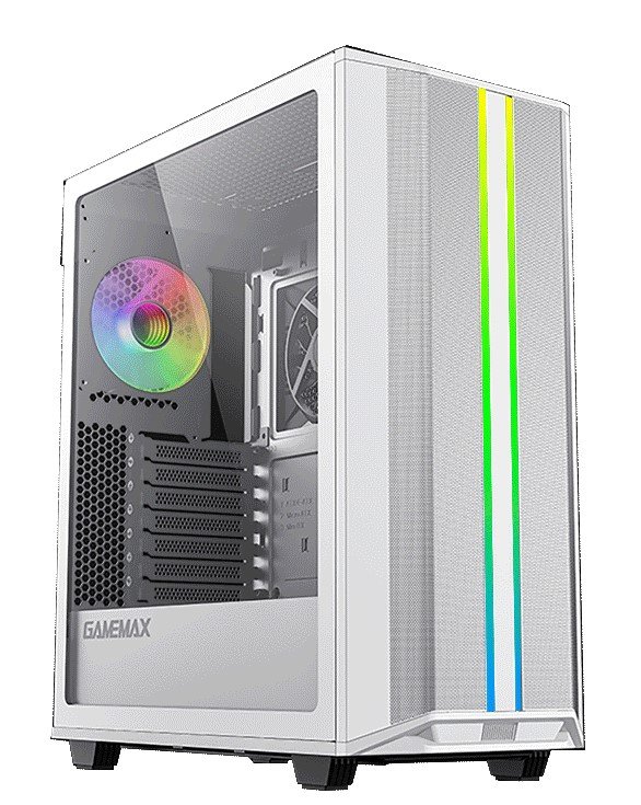 Купить Корпус GAMEMAX Precision 2 Tempered Glass без БП White с проверкой совместимости: обзор ...