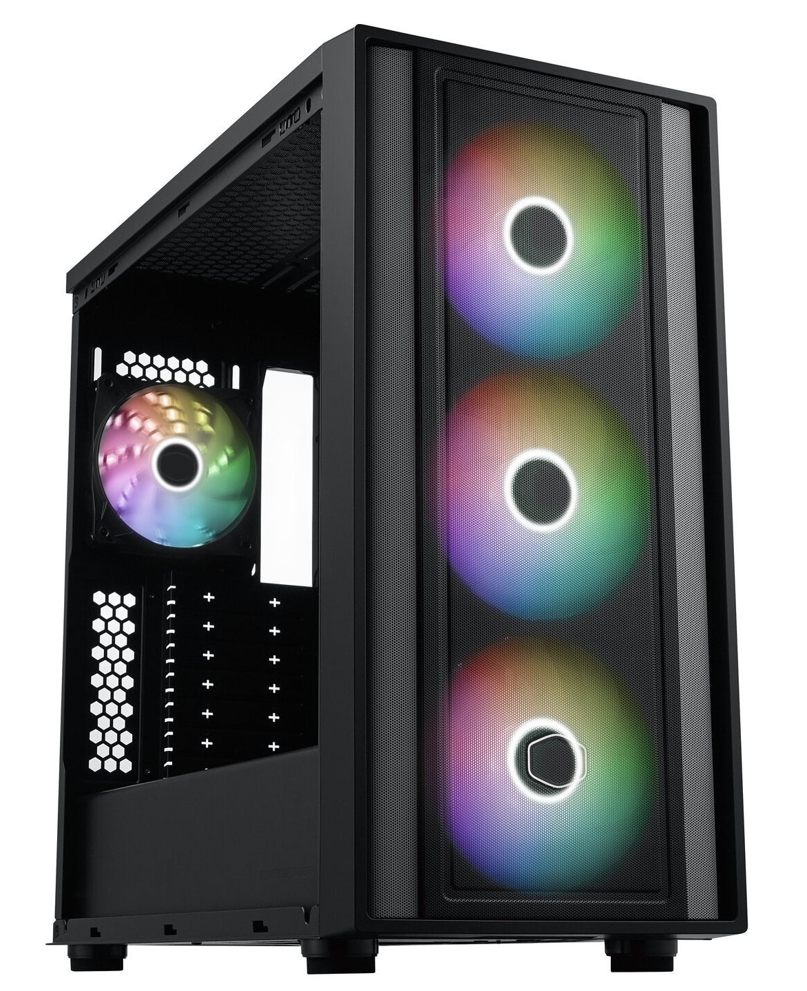 Купить Корпус Cooler Master MasterBox 600 Tempered Glass без БП (MB600 ...
