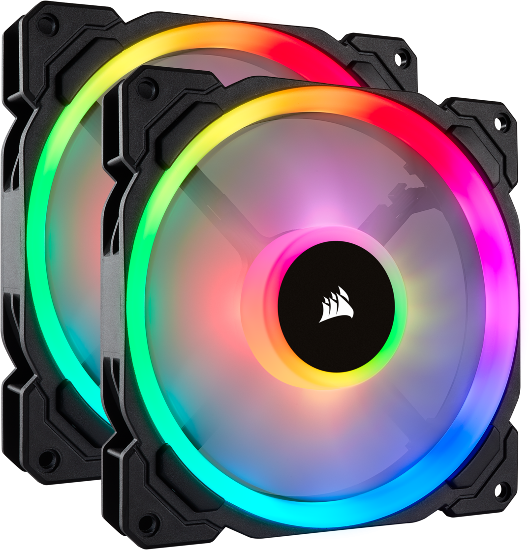 Продати Кулер для корпуса Corsair LL140 RGB LED Dual Light Loop PWM 2 ...