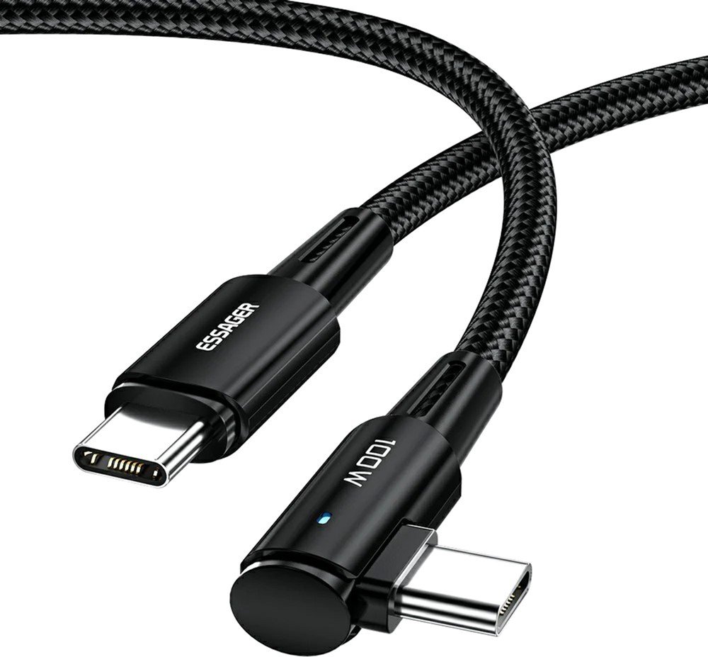 Кабель Essager Sunset Bend USB Type-C to USB Type-C 100W 1m (EXCTT1 ...