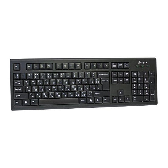 Купить Клавиатура A4Tech KR-85 PS/2 Black - цена в Харькове, Киеве ...