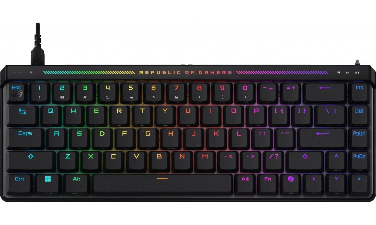 Клавіатура Asus ROG Falchion Ace RGB HFX Magnetic Switches (90MP03VE ...