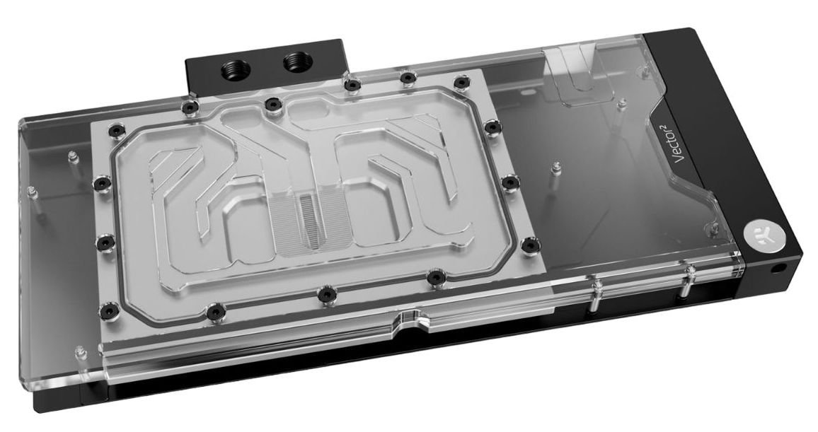 Водоблок EKWB EK-Quantum Vector² Trio RTX 4090 D-RGB - Nickel + Plexi ...