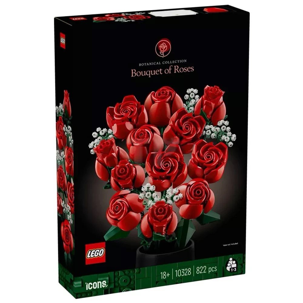 Конструктор LEGO Icons Букет роз 822 детали (10328) купить в Украине ...
