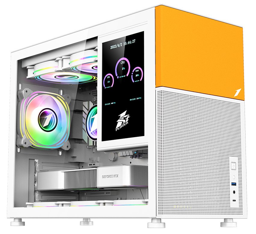 Корпус 1stPlayer Mi6-EV без БЖ White купити в Україні: Київ, Львів ...
