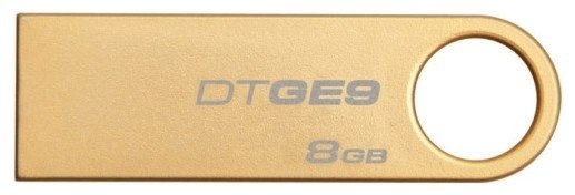 Накопитель Kingston DataTraveler GE9 8GB Gold (DTGE9/8GB) купить в ...