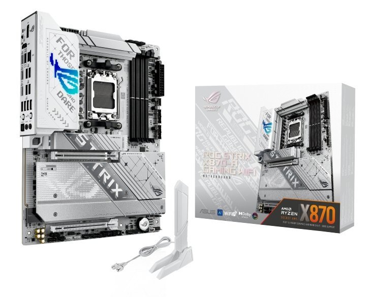 Уценка материнская плата Asus ROG STRIX X870-A GAMING WIFI (sAM5, AMD ...