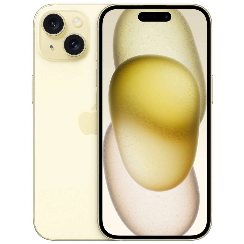 Купити Смартфон Apple iPhone 15 256GB (MTP83RX/A) Yellow - ціна в Києві ...