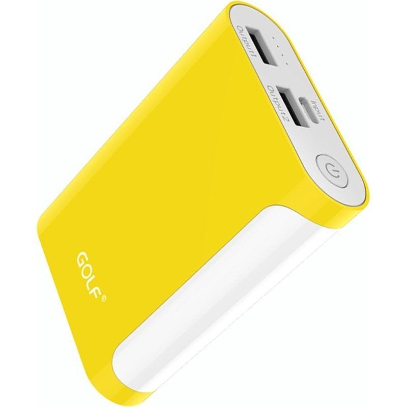 Купить Powerbank Golf GF-D13GB 7500 mAh Yellow - цена в Харькове, Киеве ...