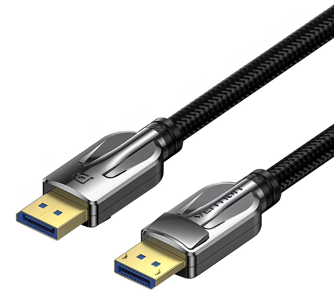 Кабель Vention DisplayPort to DisplayPort 2.1 16K 2m (HGABH) Black ...