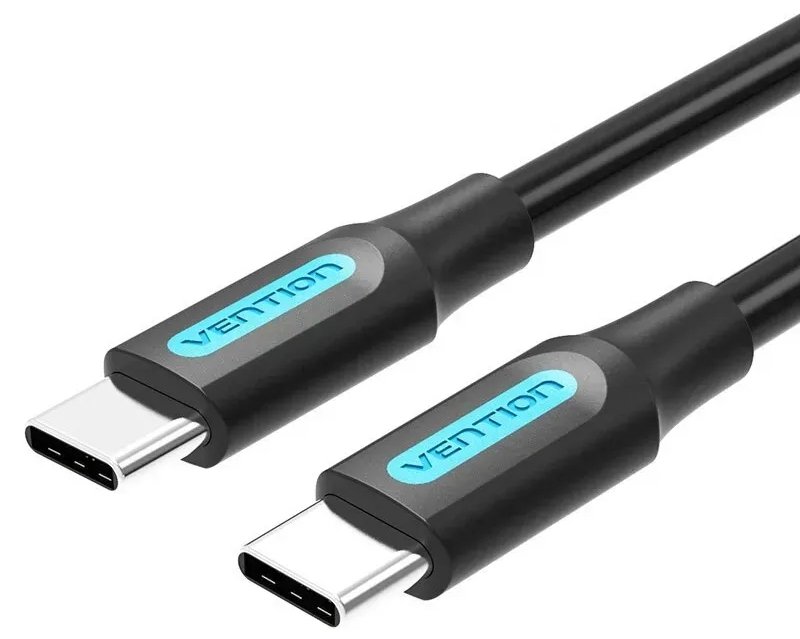 Купить Кабель Vention USB Type-C to USB Type-C 100W 2m (COTBH) Black ...