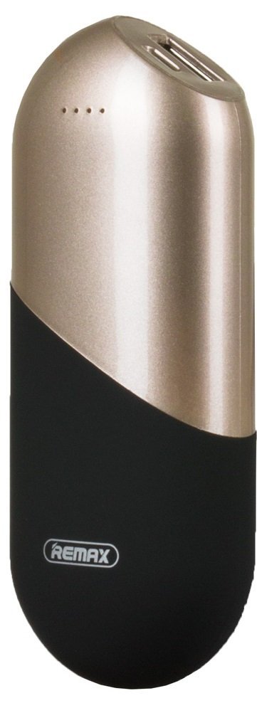 Купити Powerbank Remax Capsule 5000mAh Gold - ціна в Києві, Львові ...