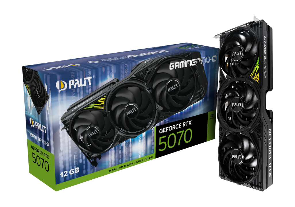 Видеокарта Palit GeForce RTX 5070 GamingPro-S 12288MB (NE75070019K9-GB2050U) купить в Украине ...