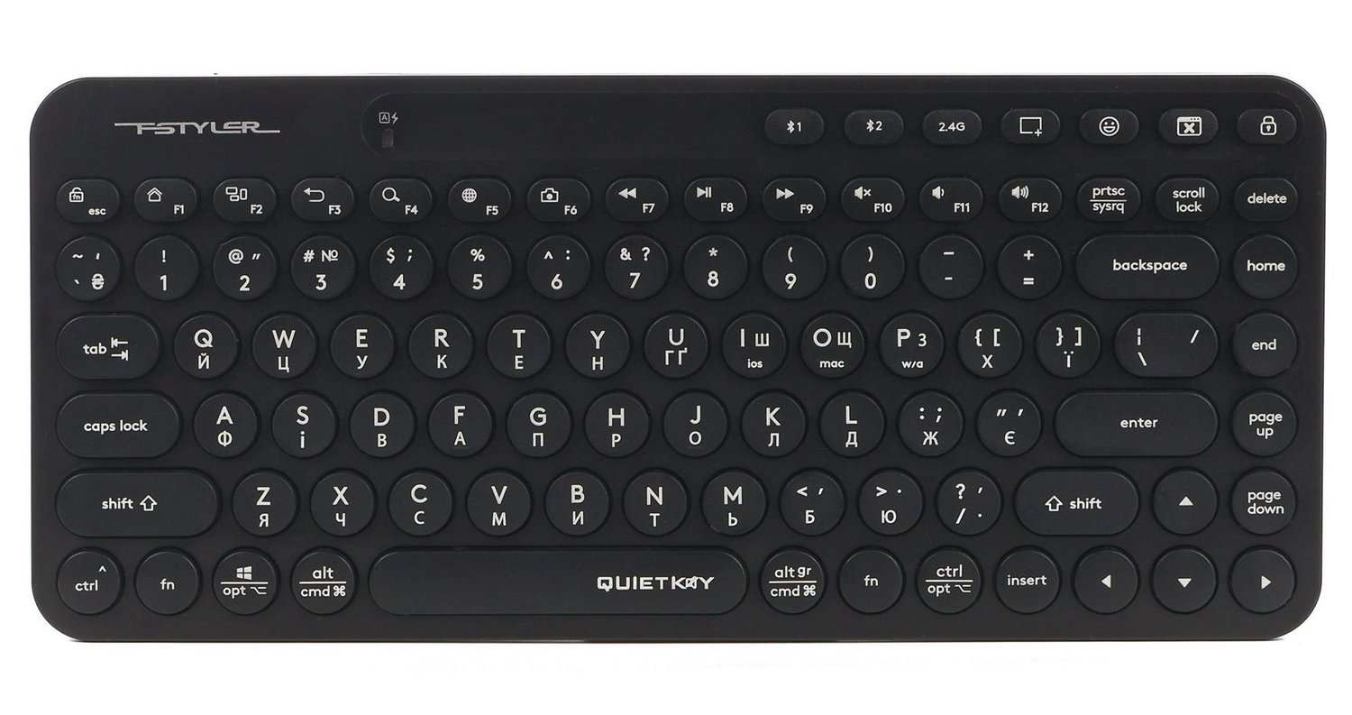 Клавиатура A4Tech FBK36C AS Black купить в Украине: Киев, Днепр ...
