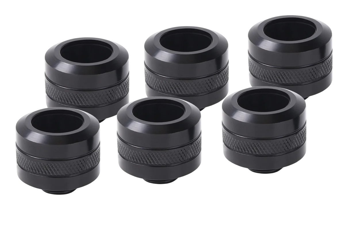 Фитинг Alphacool Eiszapfen PRO 16mm HardTube Fitting G1/4 - Sixpack ...