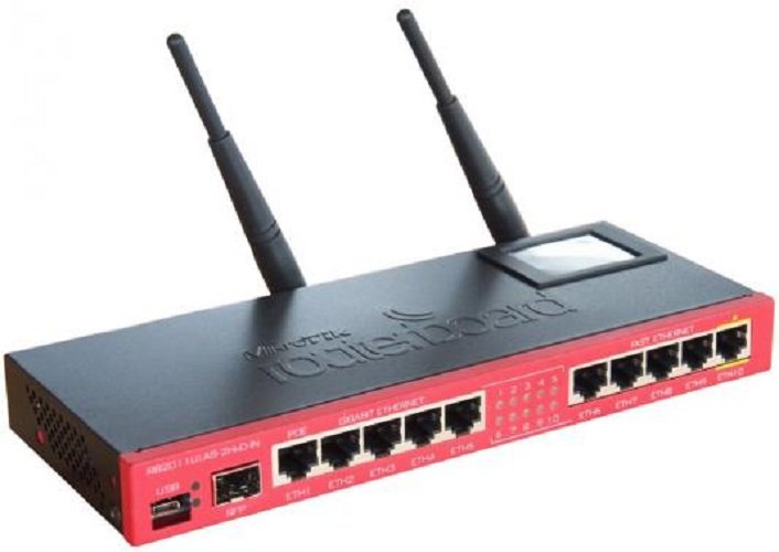 Wi-Fi роутер Mikrotik RouterBOARD RB2011 (RB2011UiAS-2HND-IN): обзор ...