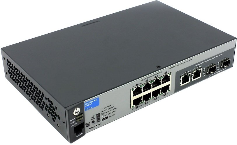Купить Сетевой коммутатор HP Aruba 2530 8G Switch (J9777A) - цена в ...