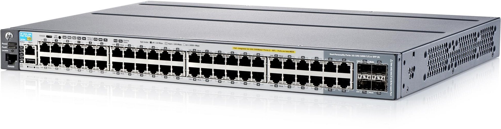 Купить Сетевой коммутатор HP Aruba 2920 48G PoE+ Switch (J9729A) - цена ...