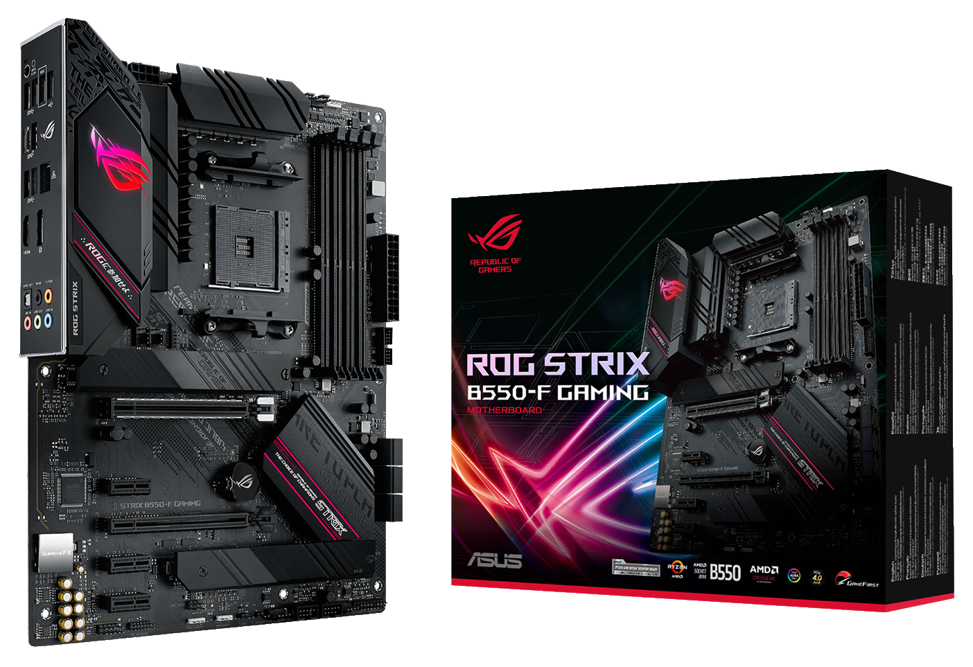 Материнська плата Asus ROG STRIX B550-F GAMING (sAM4, AMD B550 ...