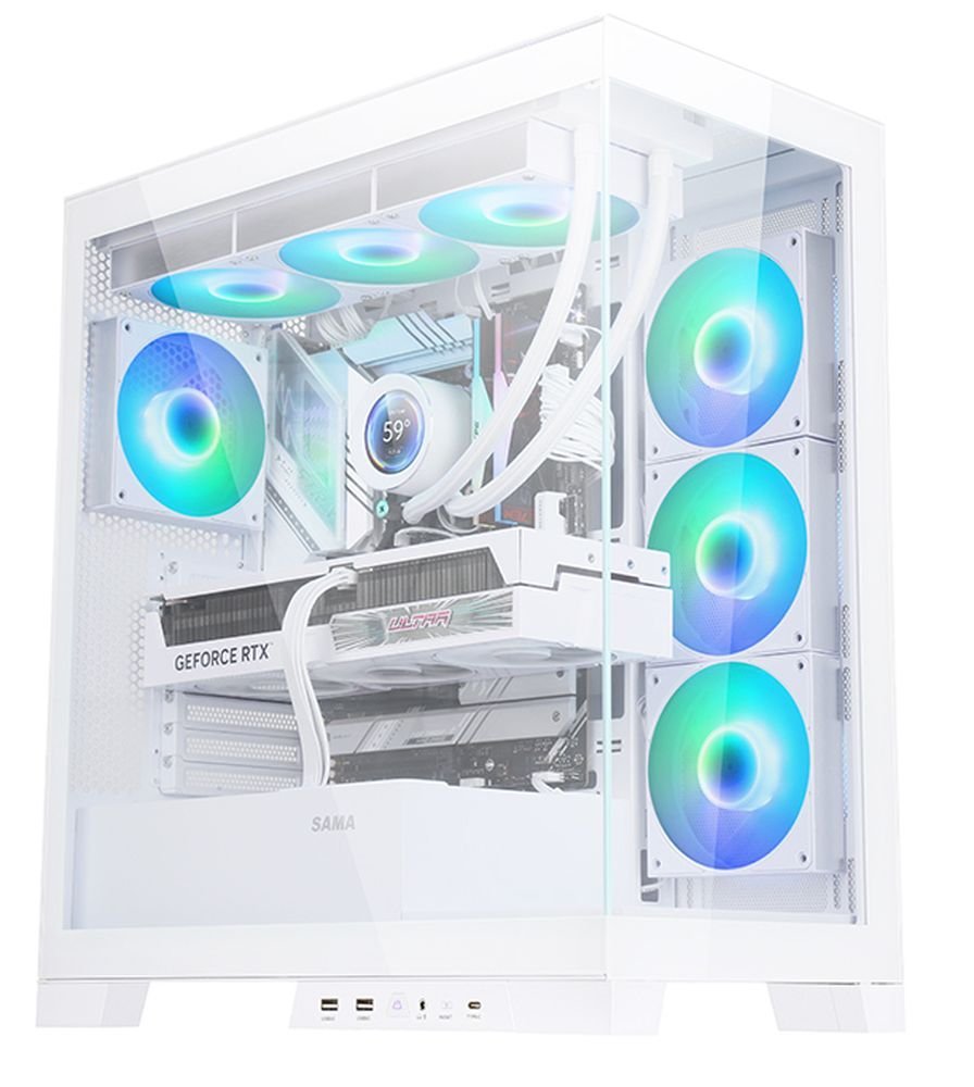 Уценка корпус SAMA Neview 4503 без БП White (Вскрытая упаковка, 809233 ...