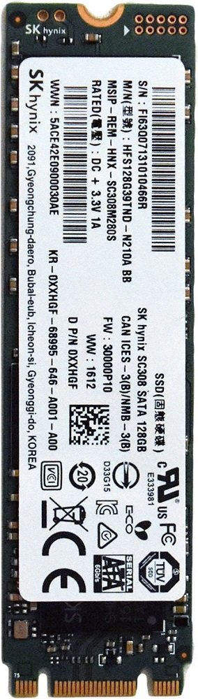 Купить ssd drive Hynix SC308 MLC 128GB M.2 (2280 SATA) (HFS128G39TND ...
