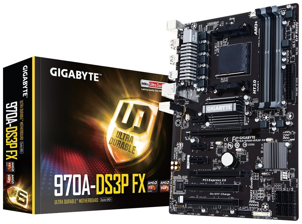 Материнская плата Gigabyte GA-970A-DS3P FX (sAM3+, AMD 970 ...