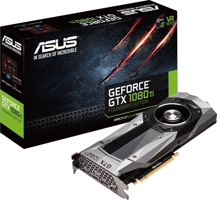 Відеокарта Asus GeForce GTX 1080 TI Founders Edition 11264MB (GTX1080TI ...