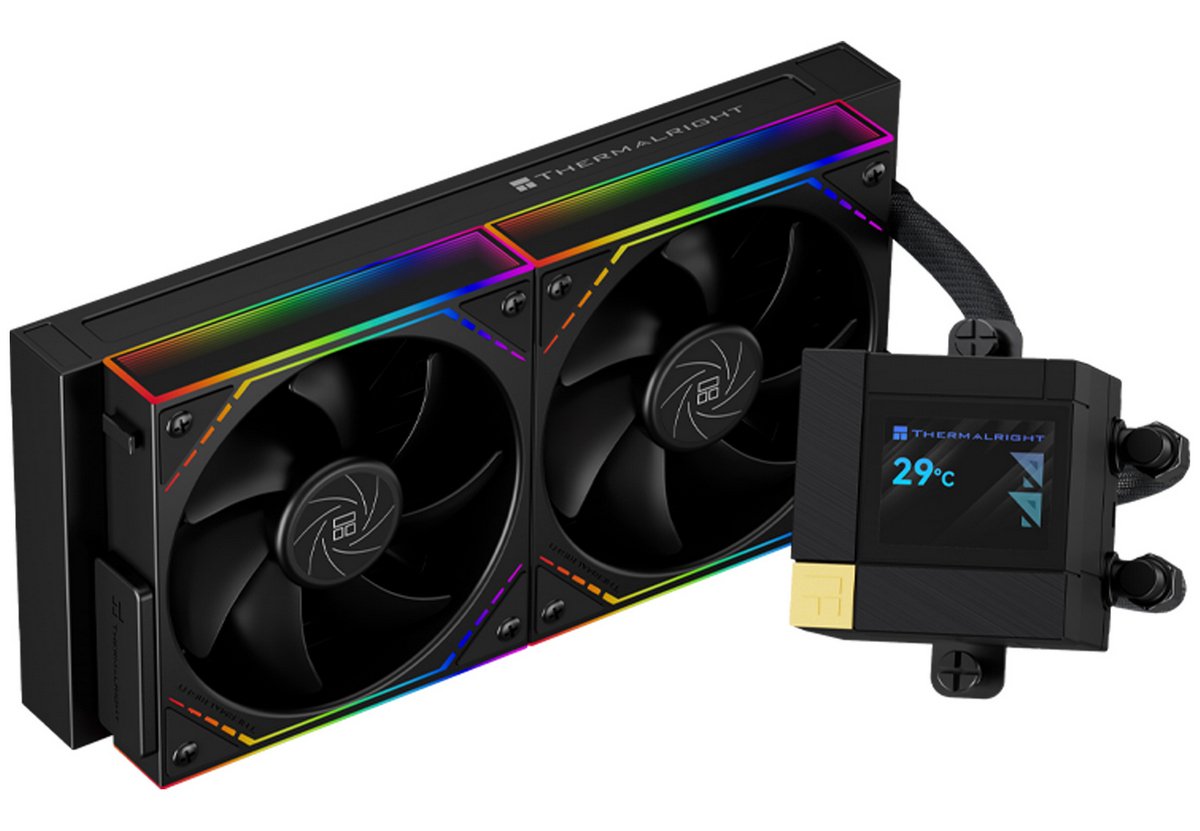 Готовая СВО Thermalright Core Matrix 240 Vision ARGB Black купить в ...