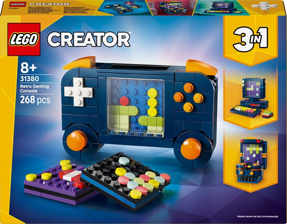 Конструктор LEGO Creator Игровая ретро-консоль 268 деталей (31380 ...