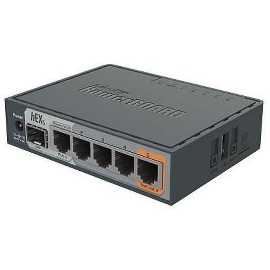Купить Wi-Fi роутер Mikrotik hEX S (RB760iGS) - цена в Харькове, Киеве ...