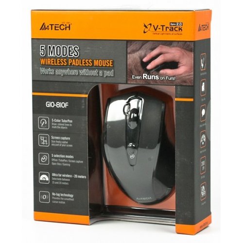 Купить Мышка A4Tech G10-810F Wireless Black - цена в Харькове, Киеве, Днепре, Одессе в интернет ...