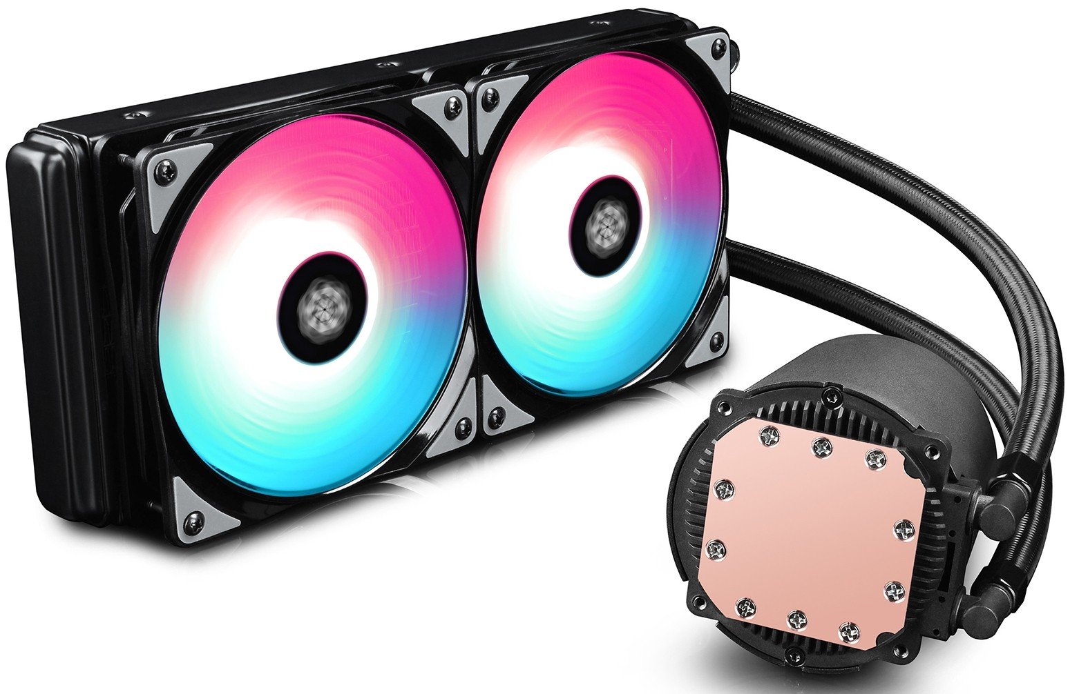 СВО Deepcool CASTLE 240 RGB купить с проверкой совместимости: обзор ...