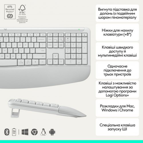 Комплект Logitech Signature Comfort Plus MK880 Combo Wireless (920 ...