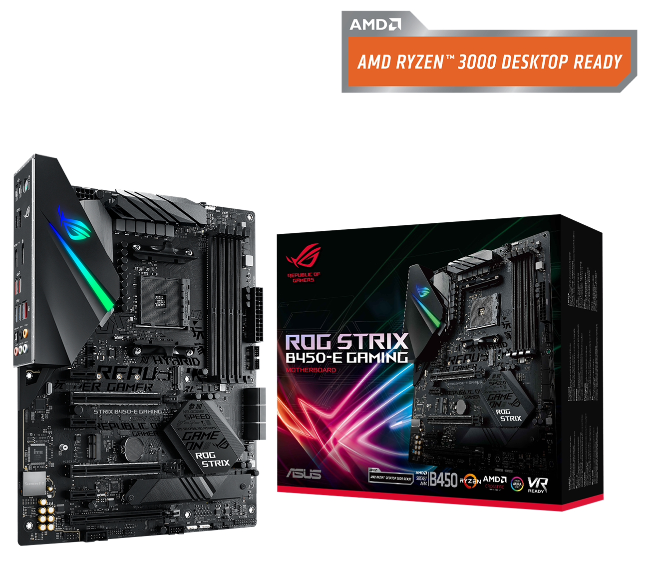 Продать Материнская плата Asus ROG STRIX B450-E GAMING (sAM4, AMD B450 ...